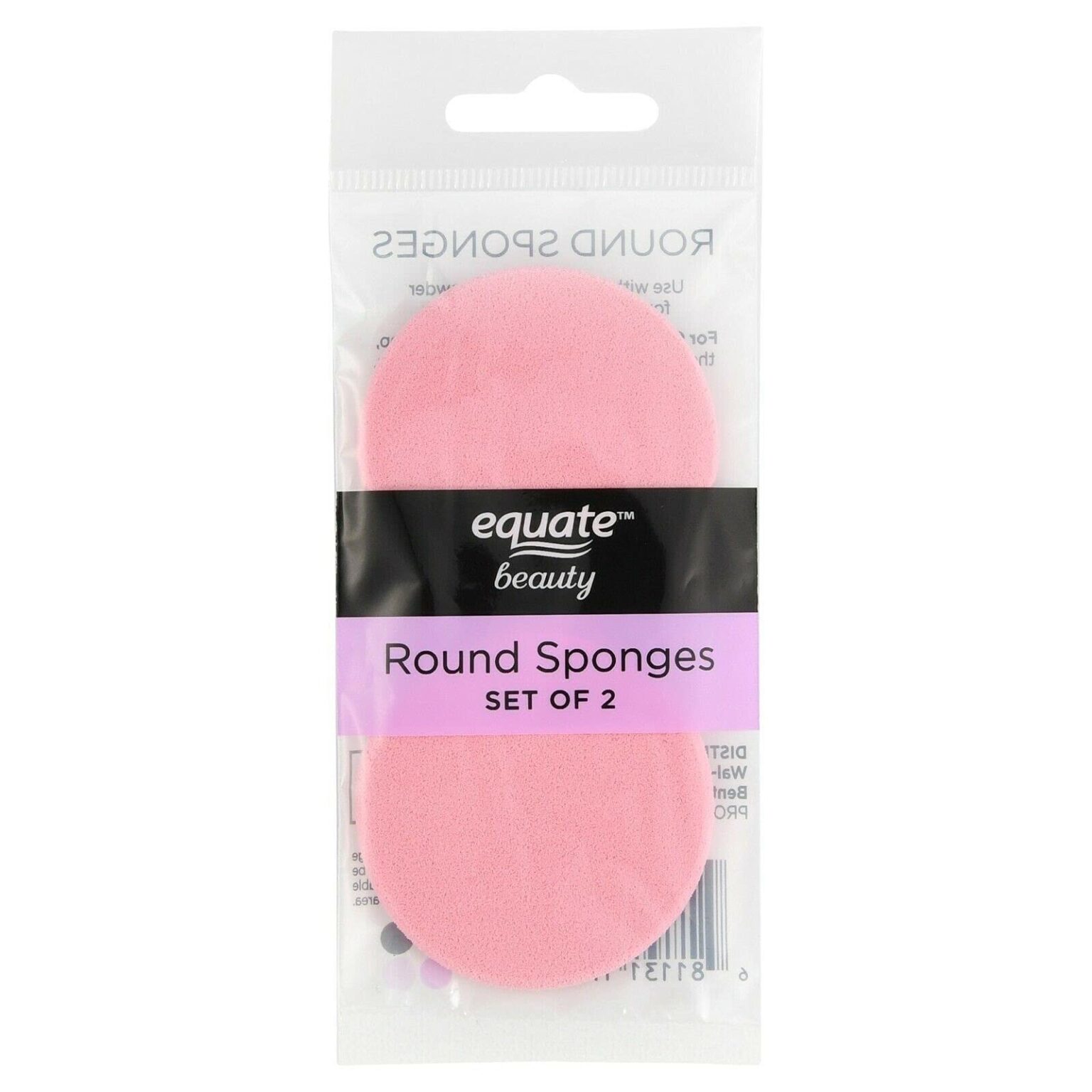 Equate Beauty Round Sponges (2-Count) – Angel Gift Accessories LLC